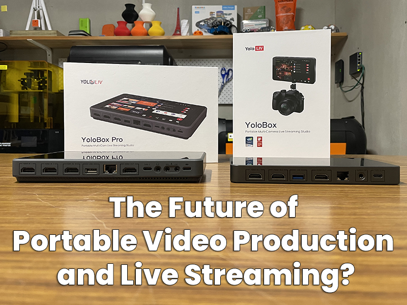 The Future of Portable Video Production and Live Streaming? – CD-Soft