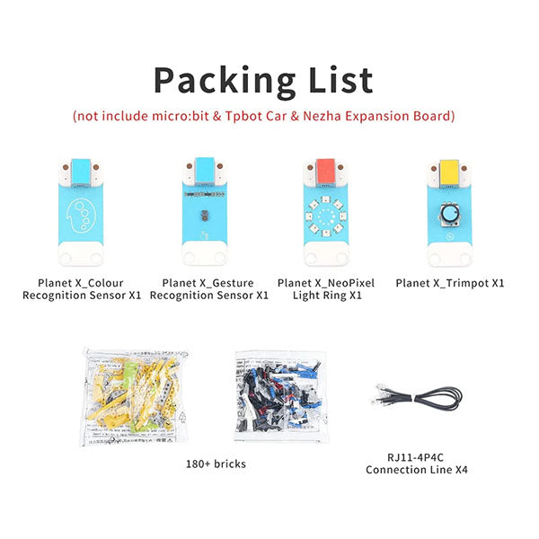 Elecfreaks Interactive Accessories Pack for CuteBot & TPBot – CD-Soft