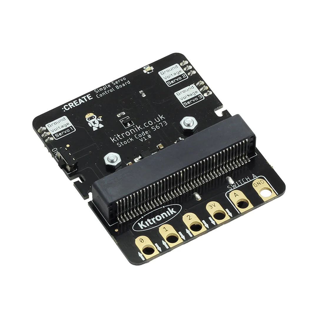 Kitronik Simple Servos Starter Pack for the BBC micro:bit – CD-Soft